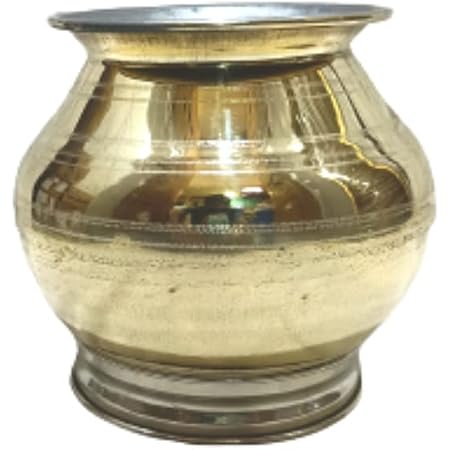 Copper PONGAL Pot, Copper PONGAL URULI, Copper PONGAL PAANAI (2.5 Litre ...