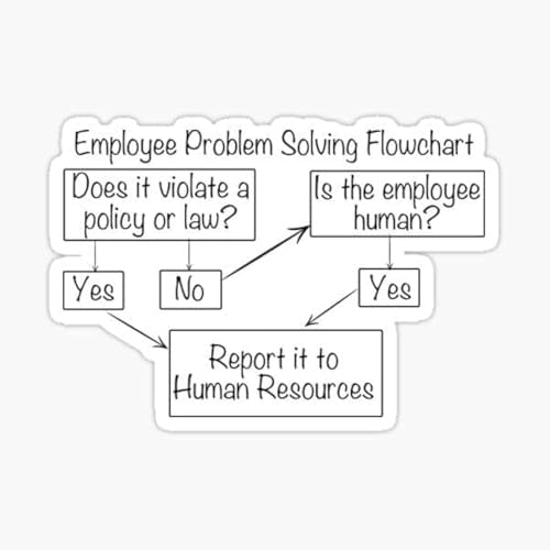 Amazon.com - Human Resources Stickers | Vinyl | Decal for Car Bumper ...