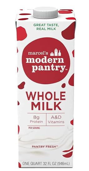 Amazon.com : Marcel's Modern Pantry Whole Milk One Quart 32 fl oz (946 ...