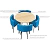 Amazon.com: Round/Square Furniture Conference Room Table, Office ...