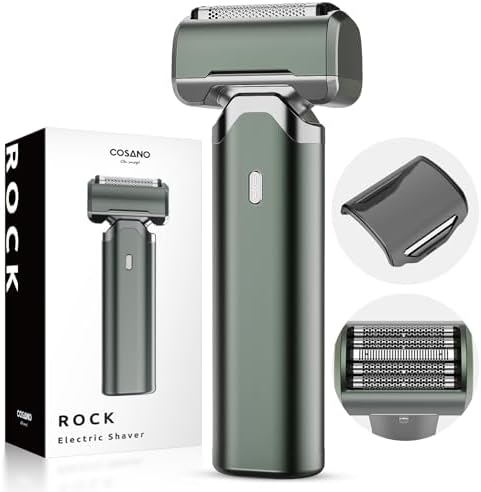 Amazon.com: COSANO Compact Foil Shaver, Portable Electric Razor for Men ...