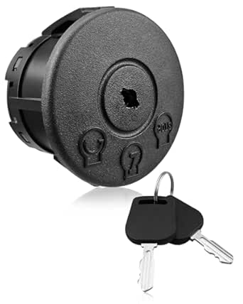 Amazon.com : HUQUZN Ignition Switch with Key Fit for Cub Cadet ZT1-42 ...