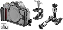Amazon.com : NEEWER Zf Half Cage for Nikon Z f Camera, Formfitting Retro Video Rig with Handgrip ...