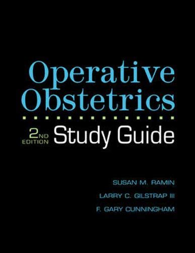 Operative Obstetrics 2nd edition Study Guide: 9780838586778: Medicine ...