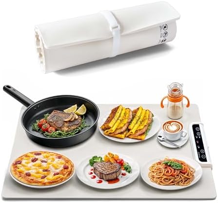 Amazon.com: Portable Electric Warming Tray with Adjustable Temperature ...