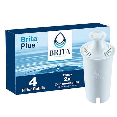 Brita Plus Water Filter, BPA-Free, High-Density Replacement Filter for ...