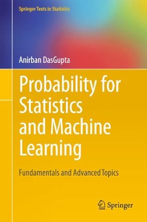 Probability for Statistics and Machine Learning | Amazon.com.br