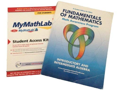 Fundamentals of Mathematics Math Awareness Program: Marvin Bittinger ...