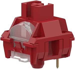 Amazon.com: TTC Flame red Mechanical Keyboard Switch Linear 90 pcs ...