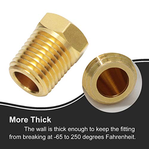 Snapklik.com : Boeray 1/4 Inch NPT Male Thread To 1/8 Inch NPT Female ...