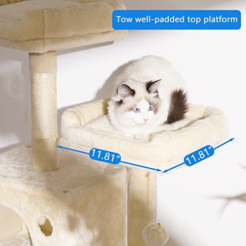 Snapklik.com : Hey-brother Cat Tree, 57 Cat Tower