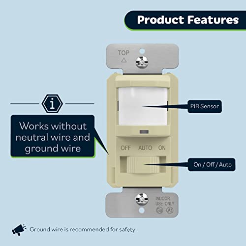 Snapklik.com : Motion Sensor Switch, PIR Sensor Light Switch ...