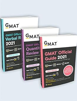 Buy GMAT Official Guide 2021 Bundle: Books + Online Question Bank Book ...