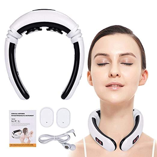 Buy Nirvik Electric Pulse Neck Massager for Cervical Pain Deep Tissue ...