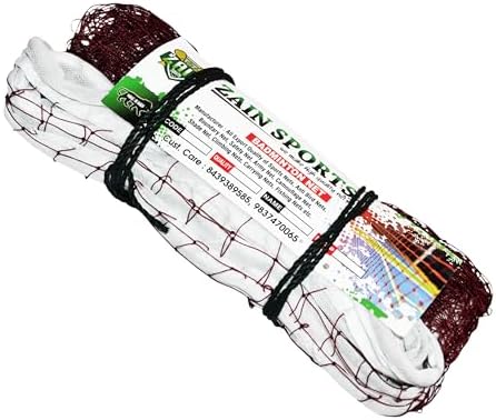 Buy Zain Sports Badminton Net for Backyard,Portable Brown Badminton ...