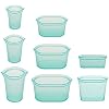 Amazon.com: Zip Top Reusable Food Storage Bags | Full Set of 8 [Teal ...