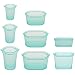 Amazon.com: Zip Top Reusable Food Storage Bags | Full Set of 8 [Teal ...