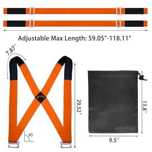 Sangles de déménagement et gants antidérapants, système de déménagement ...