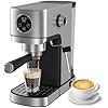 Amazon.com: VEGETA Espresso Machine - 20 Bar, 1350W with Milk Frother ...