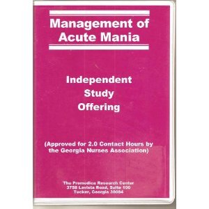 Management of Acute Mania: Promedica Editors: Amazon.com: Books