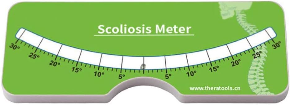 Amazon.com: Scoliometer 0-30° Scoliosis Test Meter For Evaluation ...