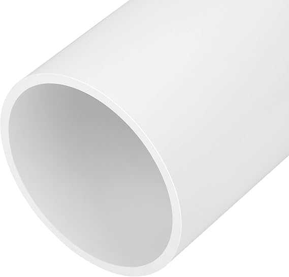 CKVIHAV 6 Inch PVC Pipe 17" Long White Sch40 Industrial PVC Pipes for ...