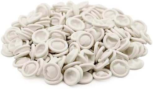 Amazon.com: 100 Pcs Non-Slip Latex Finger Cots Disposable Antistatic ...