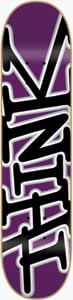 Amazon.com : THINK TAG BASIC PURPLE/BLACK DECK-7.6 : Skateboarding ...