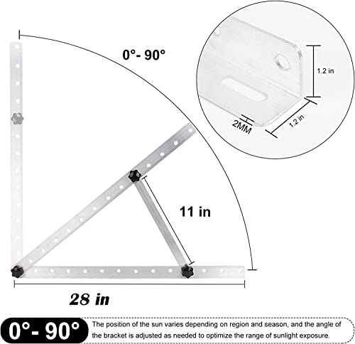 Adjustable Angle Solar Panel Mounting Brackets ,Solar Panel Fixing ...