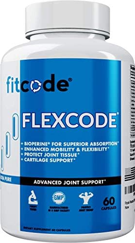 Amazon.com: fitcode Flexcode Ultra Premium Joint Support, Glucosamine, Turmeric, MSM ...
