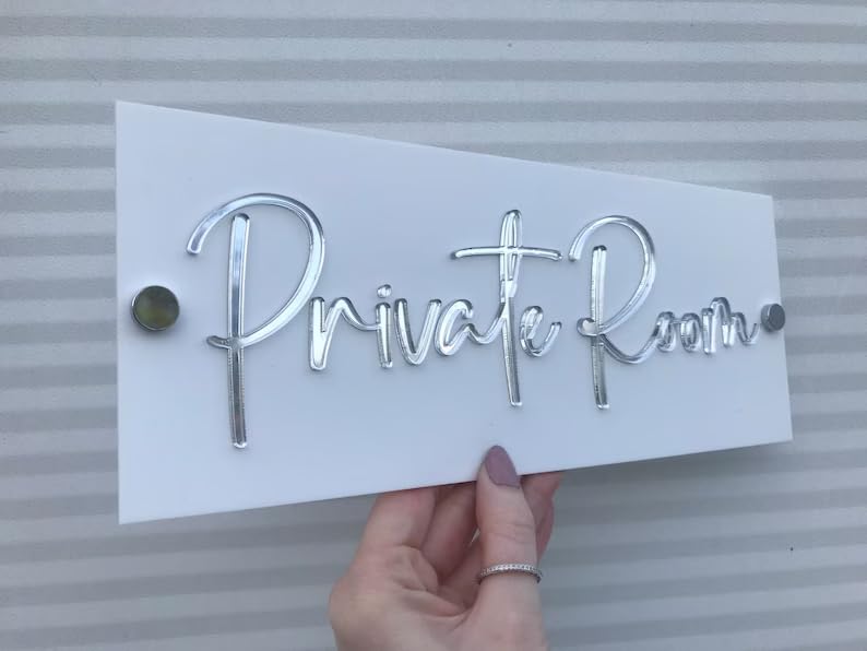 Amazon.com: Standing Acrylic Name Plate, 3D Engraved Executive Desk CEO ...