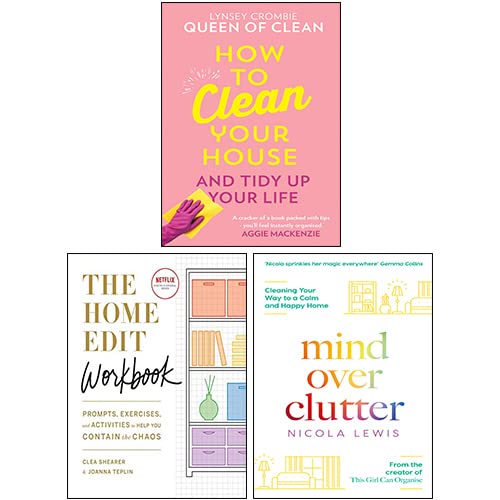 How To Clean Your House [Hardcover], The Home Edit Workbook [Spiral ...