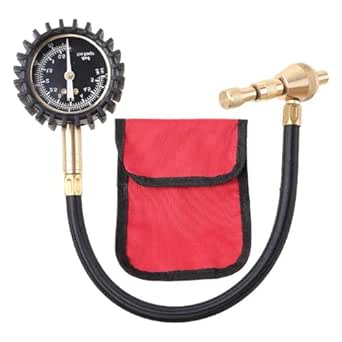 Metal Car Tire Pressure Gauge Bicycle Auto Air Pressure Meter Tester ...