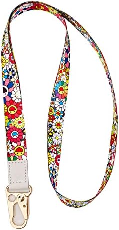 Amazon.com : Black Lanyard for Keys Cool Neck Strap Lanyard with ...