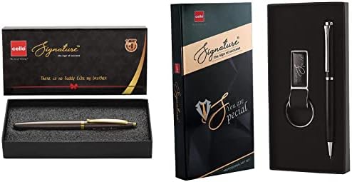 Cello Signature Premium Pen Ball Pen and Keychain: Ethos Set : Amazon ...