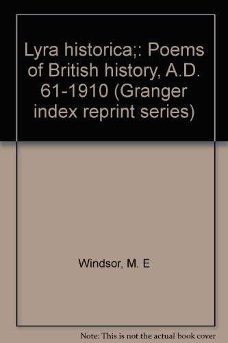 Amazon.co.jp: Lyra historica;: Poems of British history, A.D. 61-1910 ...
