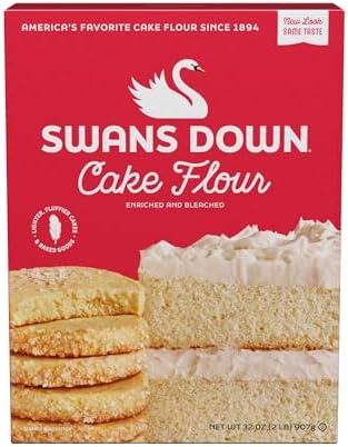 Amazon.com : Swans Down Regular Cake Flour, 32oz Box (Pack of 1 ...