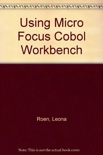 Amazon | Using Micro Focus Cobol Workbench | Roen, Leona | Languages ...