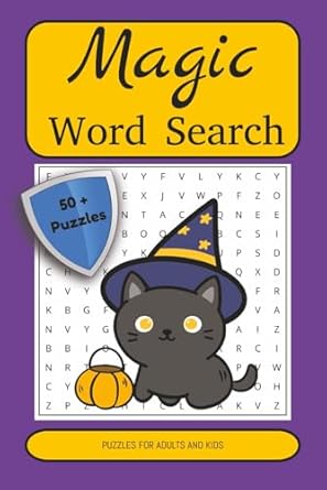 Magic Word Search Puzzle Book: Fun and Easy Word Searches Featuring ...
