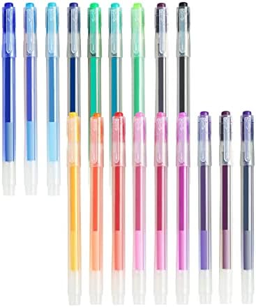 YYSHUS Erasable Pens, Erasable Gel Pens 0.5mm Tip Rub Out Pens with ...