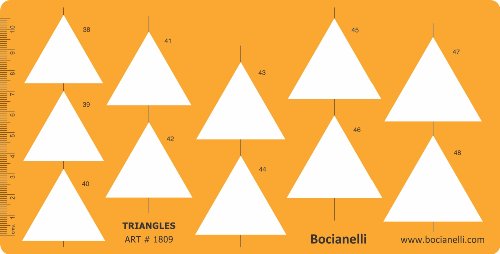 Triangle Triangles Shapes Figure Symbols Drawing Drafting Template ...