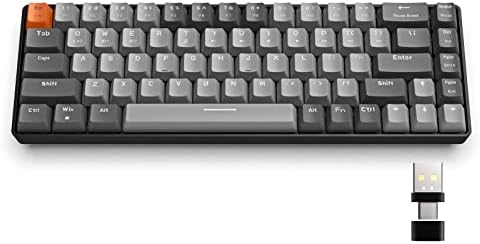 Amazon.com: MAGIC-REFINER RK68 60% Teclado Mecánico Inalámbrico ...