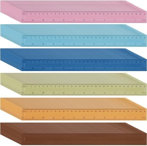 Amazon.com: Sayglossy 360 Pcs 12 Inch Clear Plastic Rulers Bulk for ...