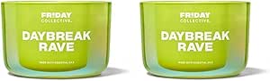 Amazon.com: Friday Collective Daybreak Rave Candle, Fruity Gourmand ...