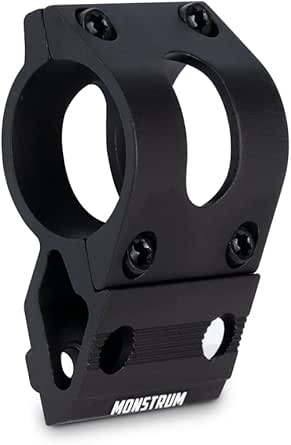 Monstrum Offset Flashlight Mount | 1 inch Diameter - Amazon.com