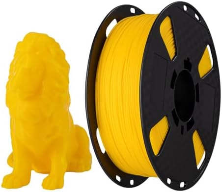 Amazon.com: CC3D PLA Max PLA+ Yellow PLA Filament 1.75mm 1KG 3D Printer ...