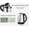 MELVIS Electric Kettle for Tea Coffee Making Milk Boiling Water Heater ...