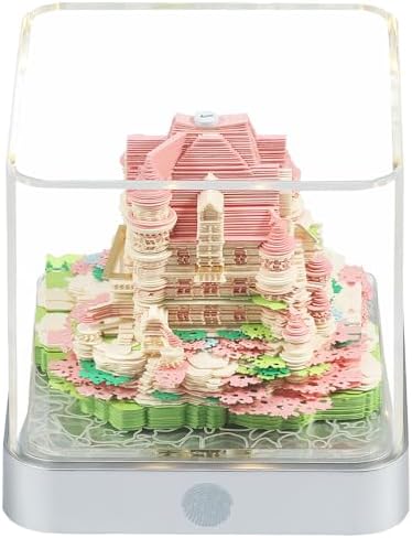 Amazon.com : 3D Memo Pad Magic Castle with Light, Castle Stick Notes ...