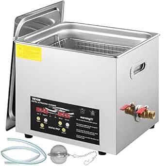 VEVOR 10L Upgraded Ultrasonic Cleaner (400W Heater, 240W Ultrasound ...