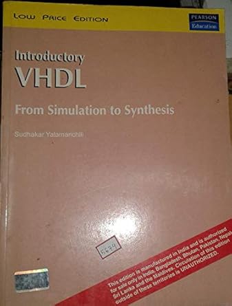 Buy INTRODUCTORY VHDL Book Online at Low Prices in India | INTRODUCTORY VHDL Reviews & Ratings ...